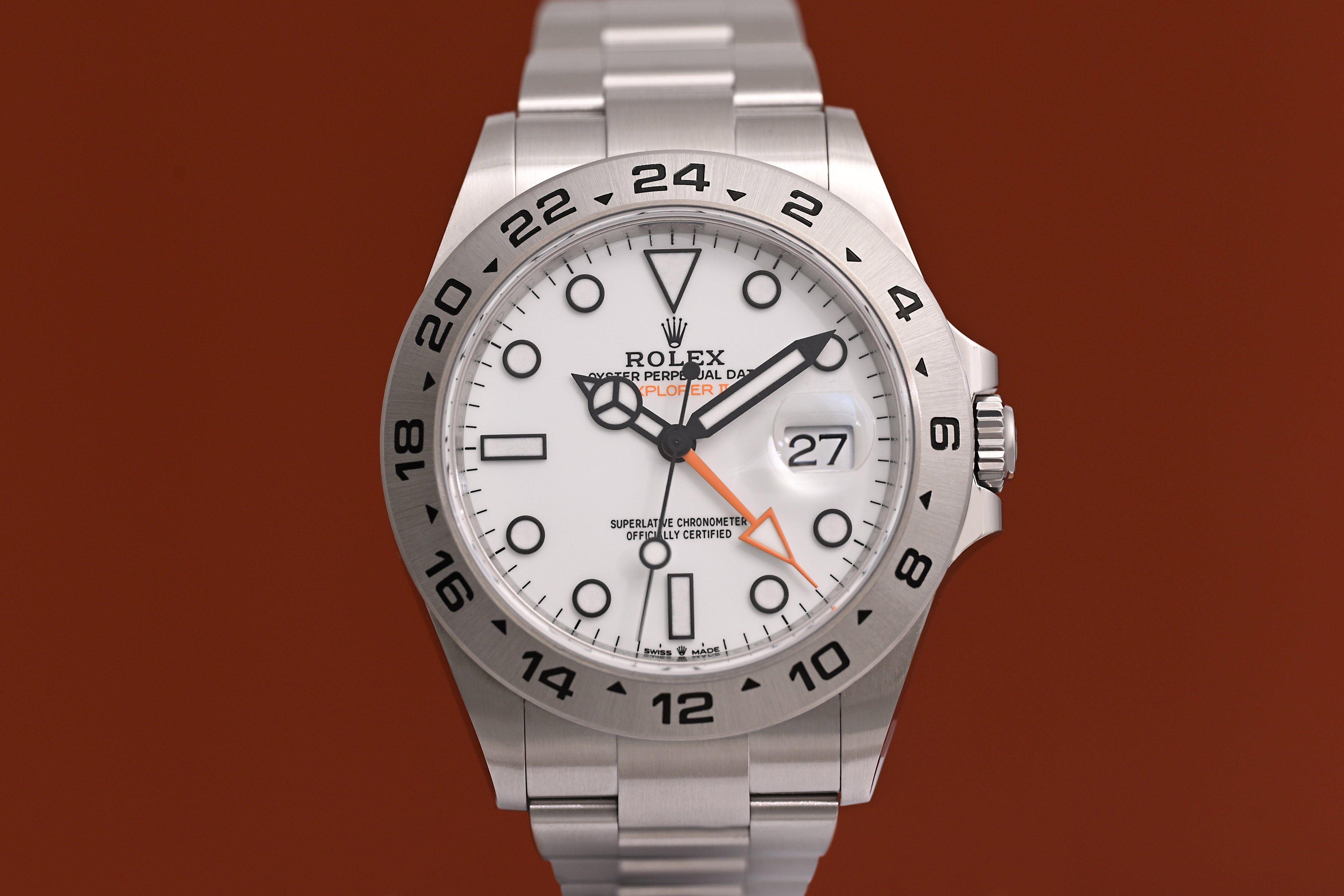 Rolex Explorer II 226570 - Polar Dial - Full Set – Rothfuss Watch Boutique