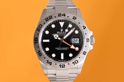 Rolex Explorer II 226570 - Black Dial - Full Set – Rothfuss Watch Boutique